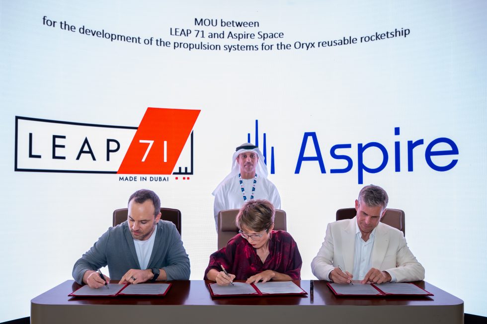 LEAP 71 and Aspire Space sign landmark agreement to develop rocket ...