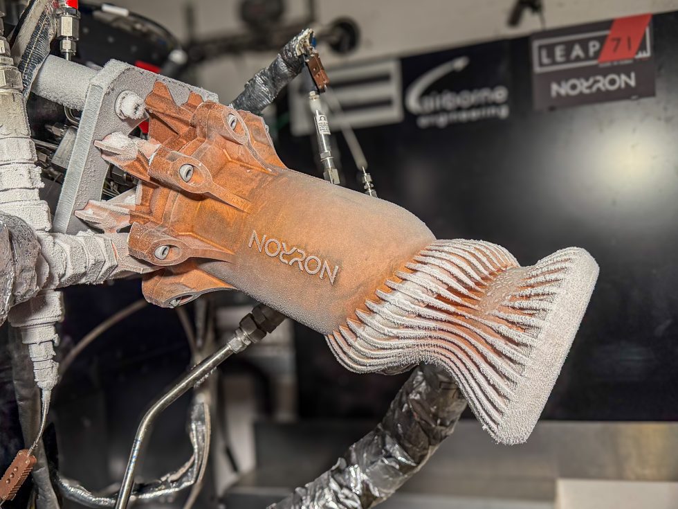 LEAP 71 hot-fires two orbital-class methalox engines designed ...